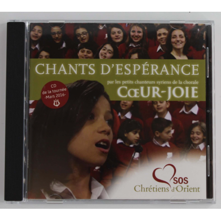 CD: chants d'espérance par les petits chanteurs de la chorale Coeur ...